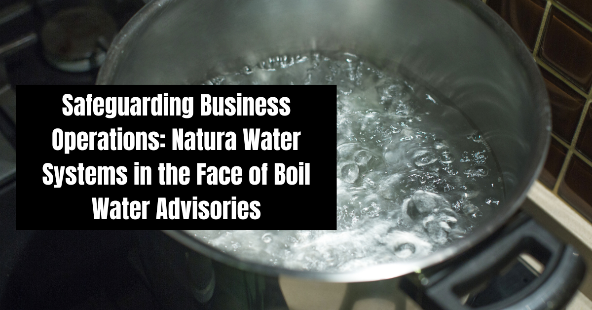 Natura Water Systems in the Face of Boil Water Advisories