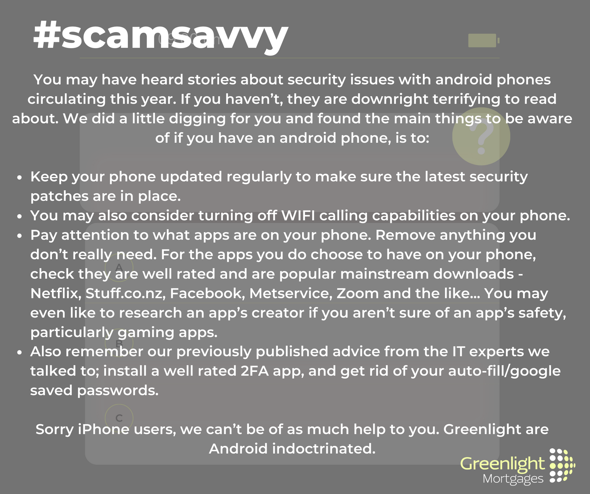 #Scamsavvy Series