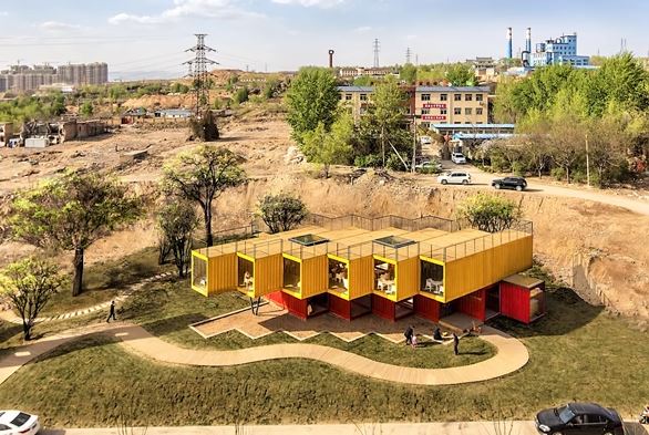 8 Unbelievable Structures Made From Cargo Containers