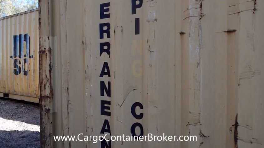 How to Remove the Decals from a Cargo Container