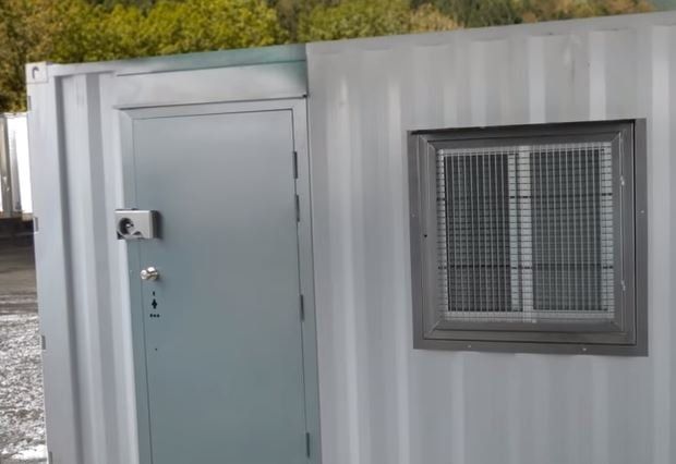 How to Install a Cargo Container Door