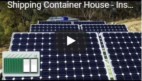 How to Install Solar Panels on a Cargo Container Roof