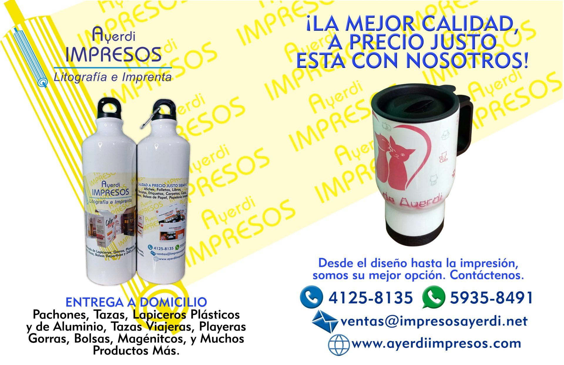 AYERDI IMPRESOS- Servicios de impresión en Guatemala