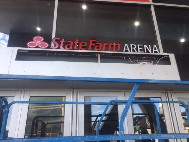 State Farm Arena Sign | Altair Sign & Light