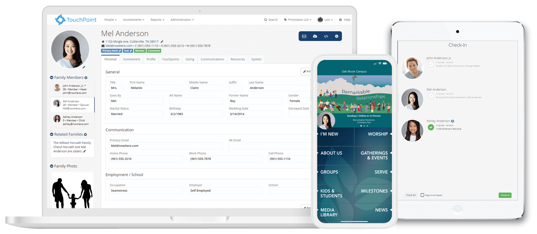 Best in Class Cloud Based Church Management Software - TouchPoint
