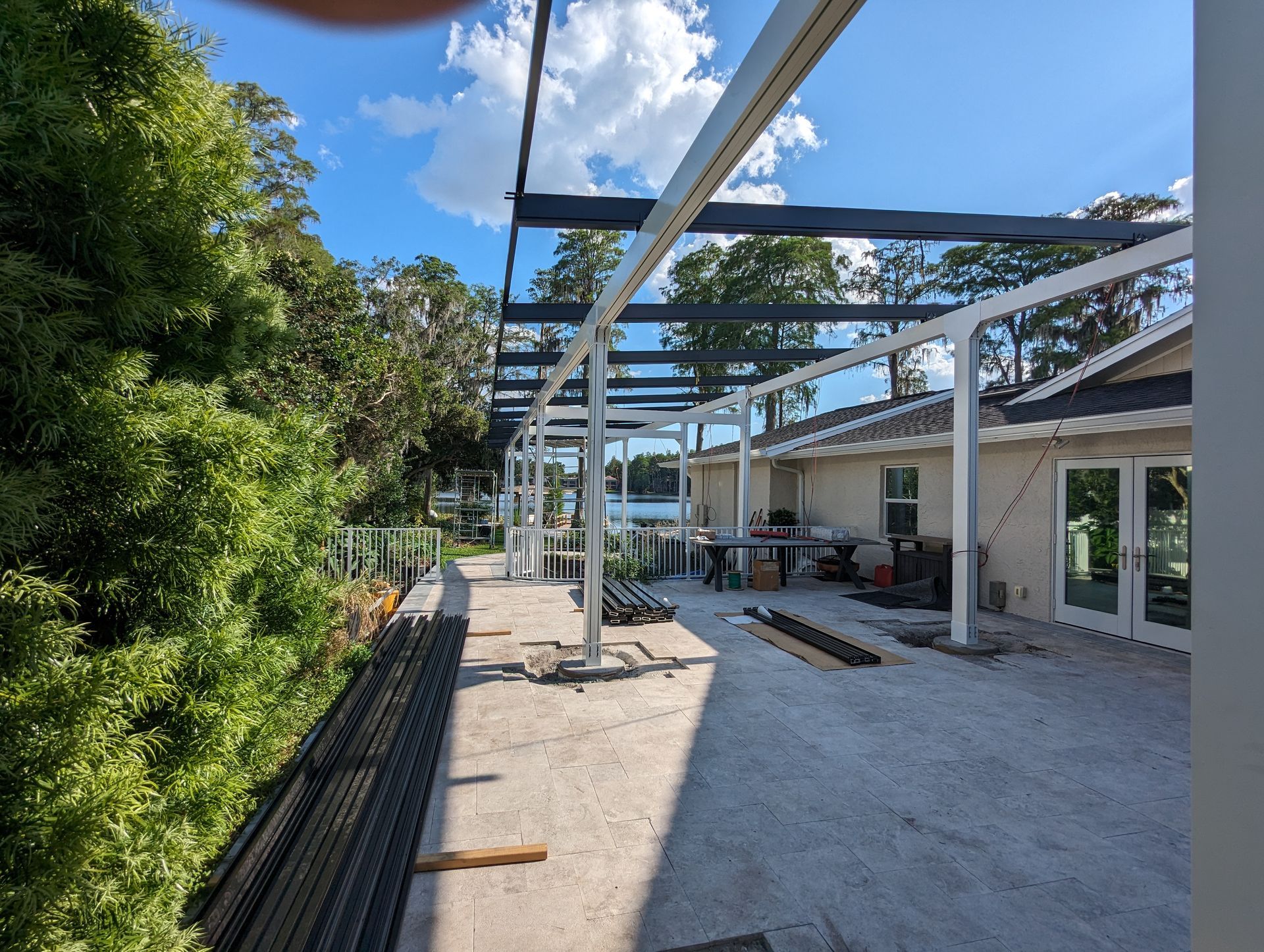 Carrollwood Residence Solar Pergola | Carrollwood Florida ...