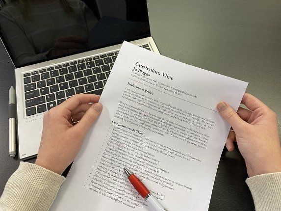 How to create a professional CV