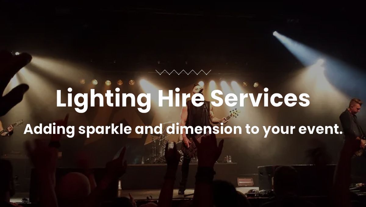 Lighting Hire Services