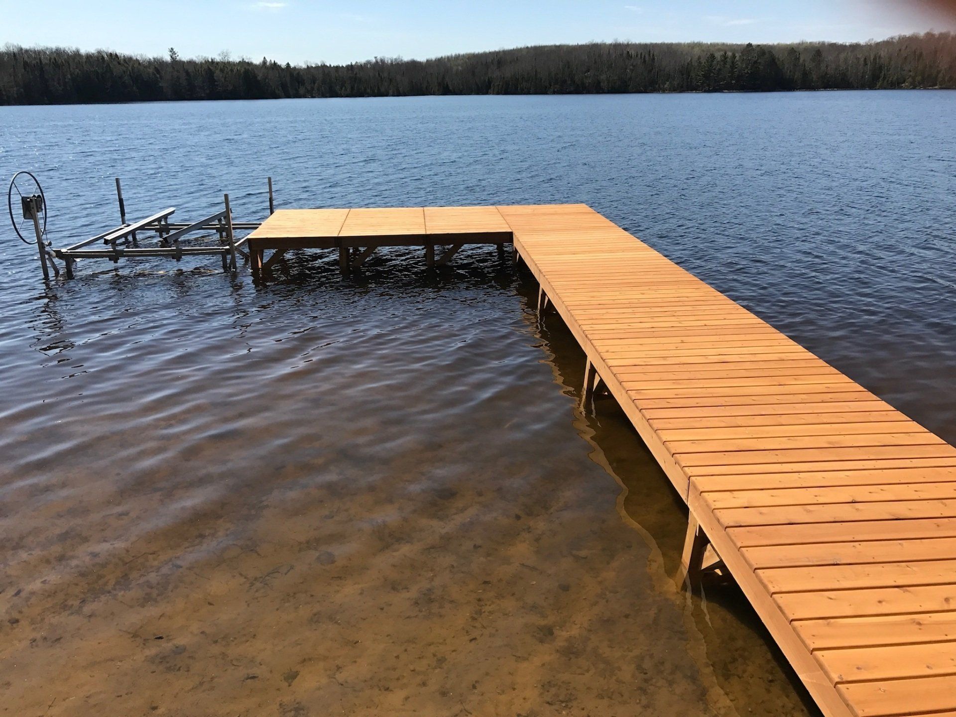 Pier and Dock Contractors | Three Lakes, WI | Randy's Cedar Piers, LLC