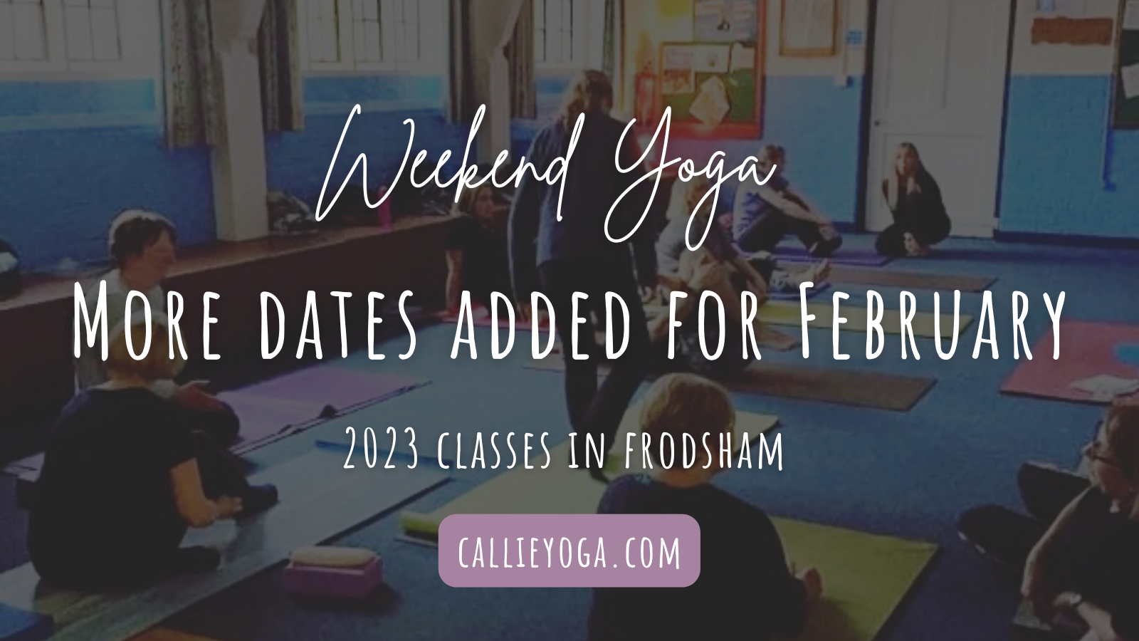 Practice with me | Callie Yoga | Frodsham | Cheshire