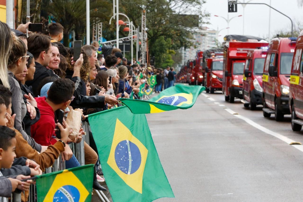 Desfile de 7 de Setembro em Joinville 2024