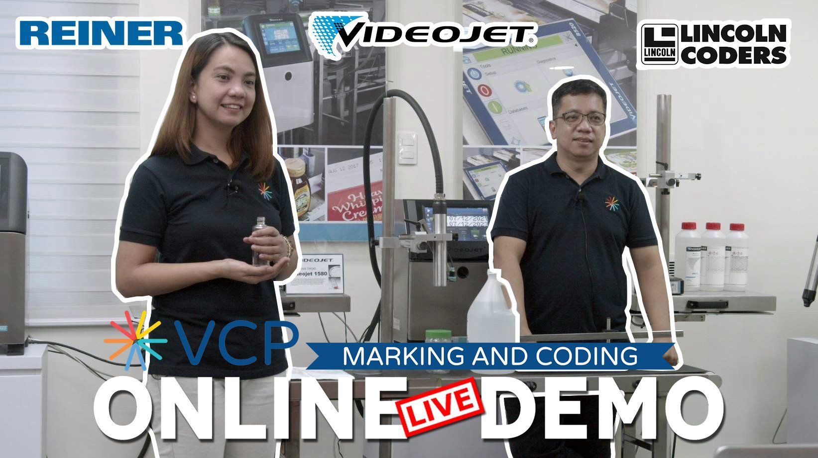 VCP Marking and Coding Online Live Demo