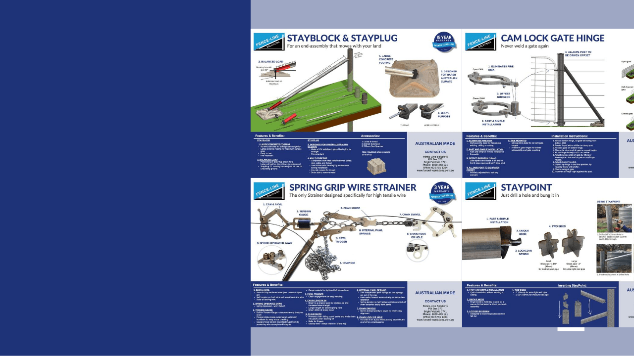 Fence-Line Solutions: Fencing Tools & Products
