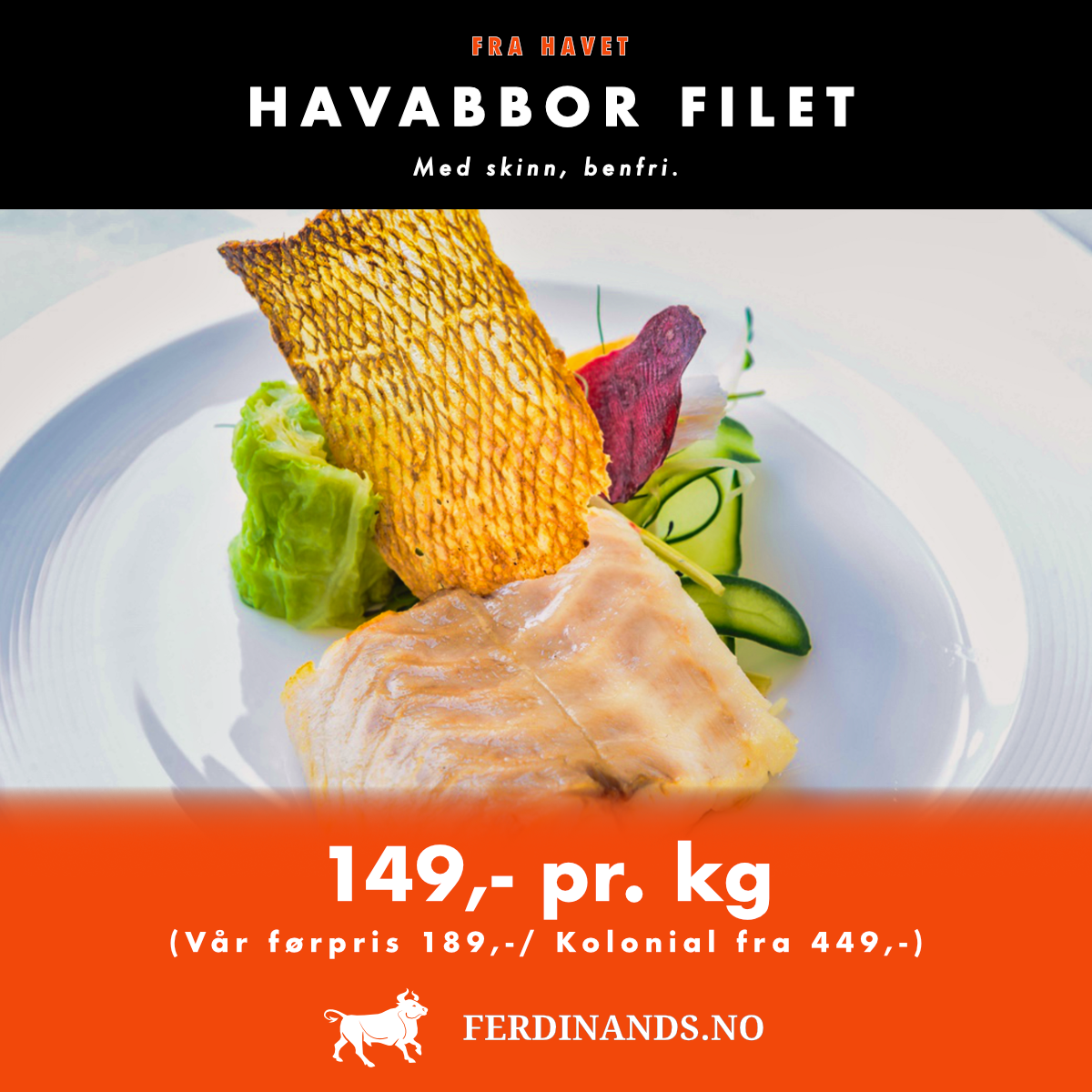 Ferdinands AS | Leverandør av kjøtt, fugl, vilt, sjømat og skalldyr