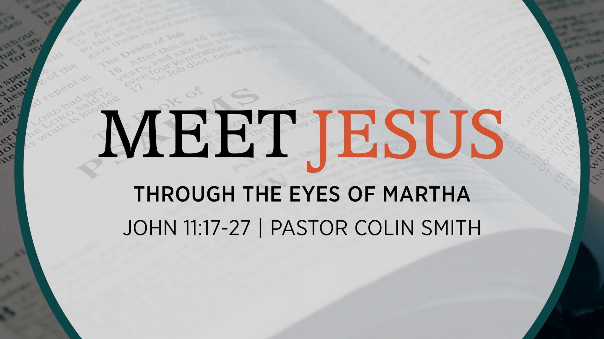 Through the Eyes of Martha