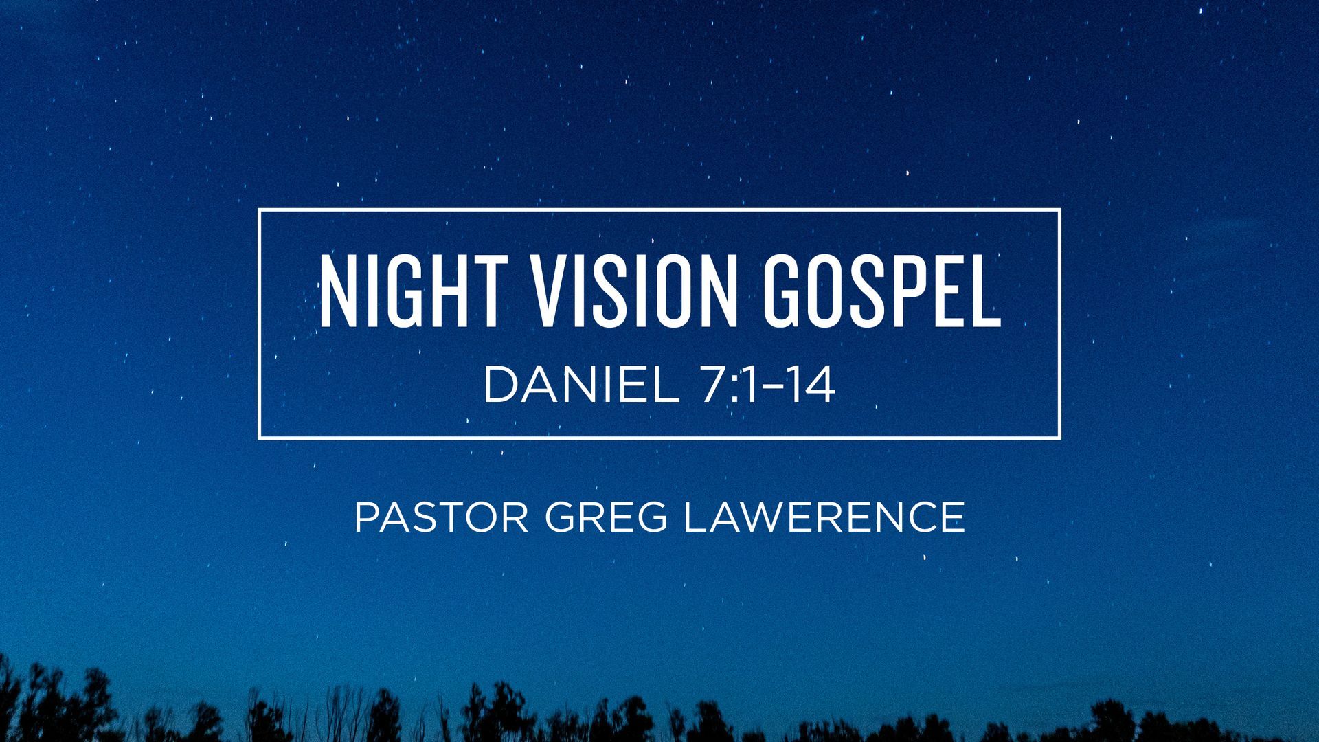 Night Vision Gospel