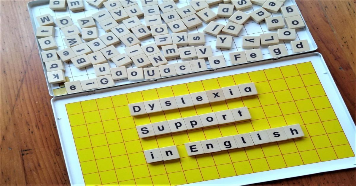 Dyslexia Support In English