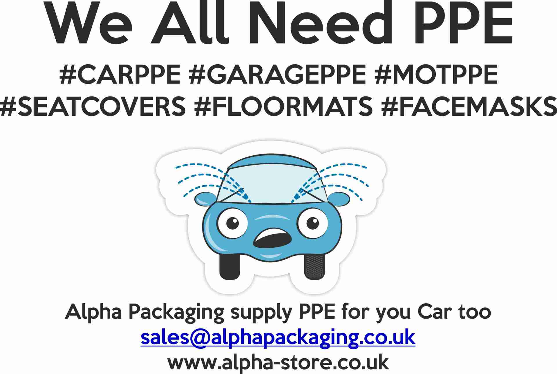 We all need PPE- Don't forget your Car