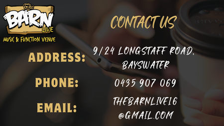 The Barn Live - Live Entertainment and Function Venue in Bayswater