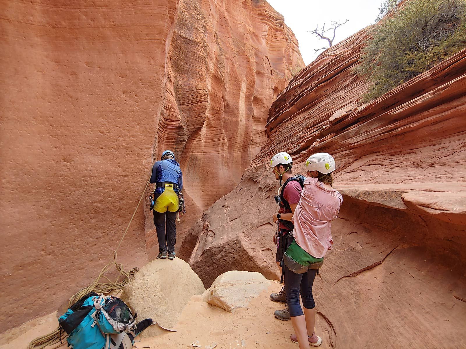 Rappelling Adventure In Ladder Canyon Utah | All Ways Adventure