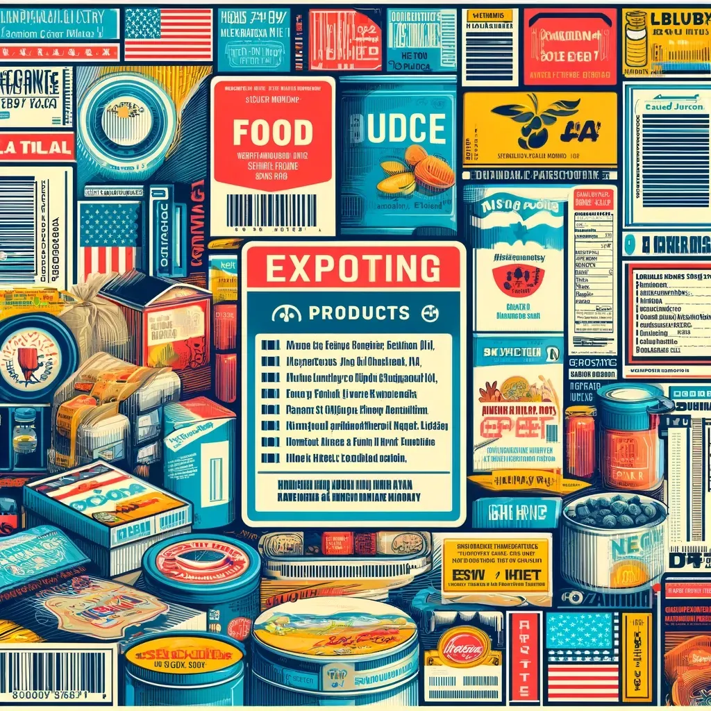 חשיבות תקינות סימון ורכיבים במוצרי מזון ליצוא לארה"ב