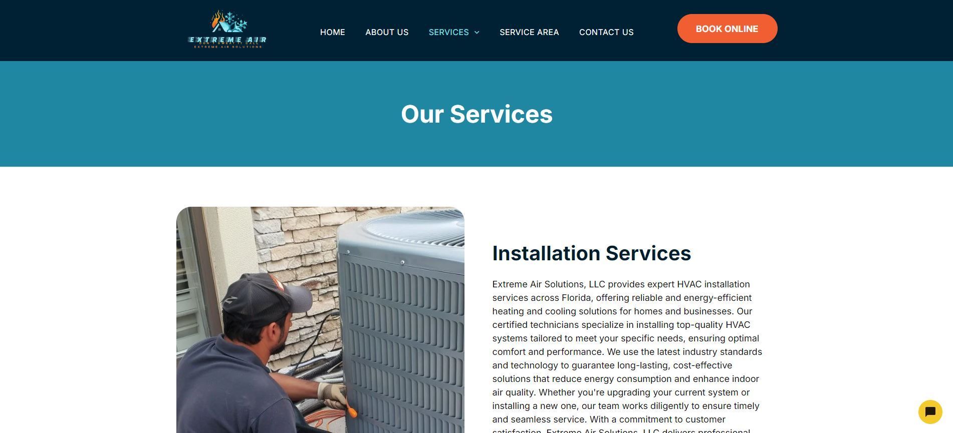 Services | Extreme Air Solutions, LLC | Florida