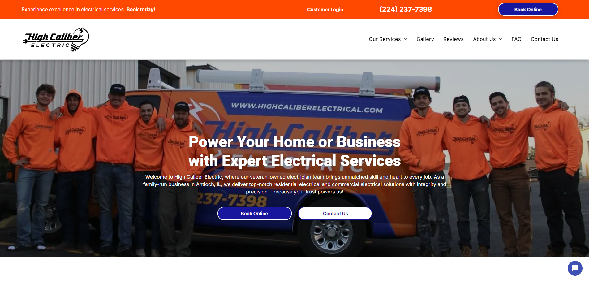 Residential & Commercial Electrical | High Caliber Electric