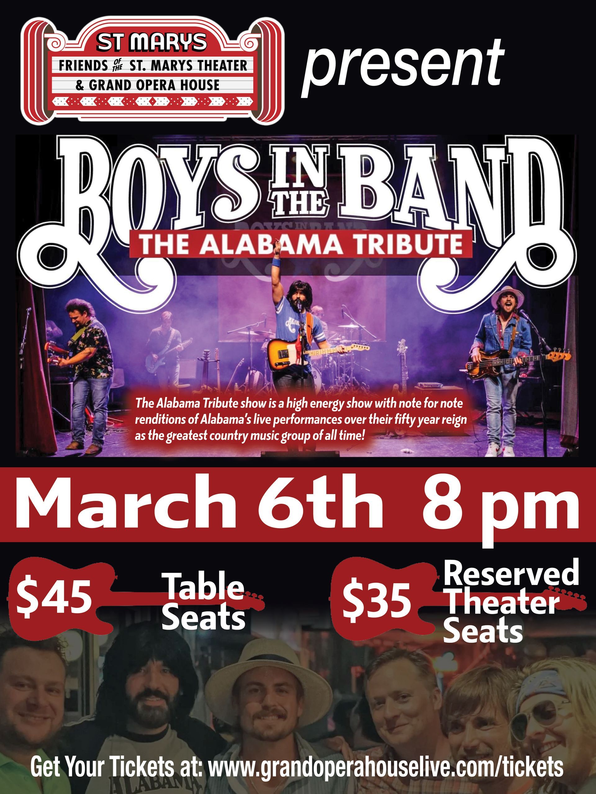 Theater Events | Grand Opera House Live | Saint Marys, OH