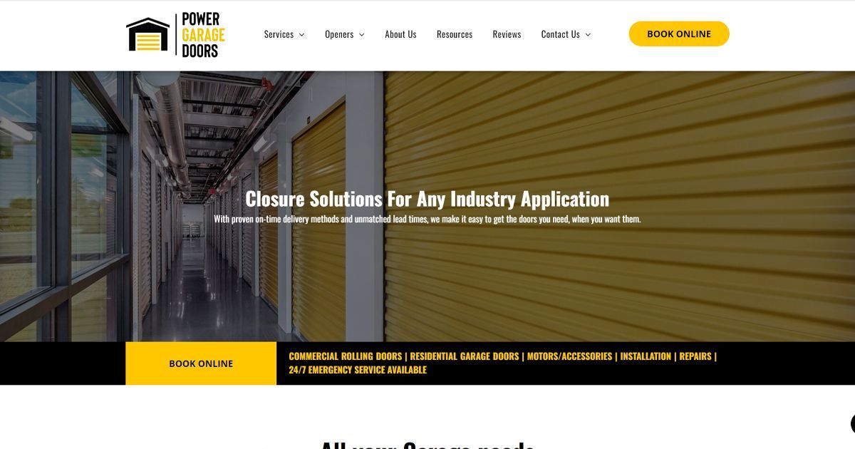 POWER GARAGE DOORS | All Your Garage Doors Needs | FL
