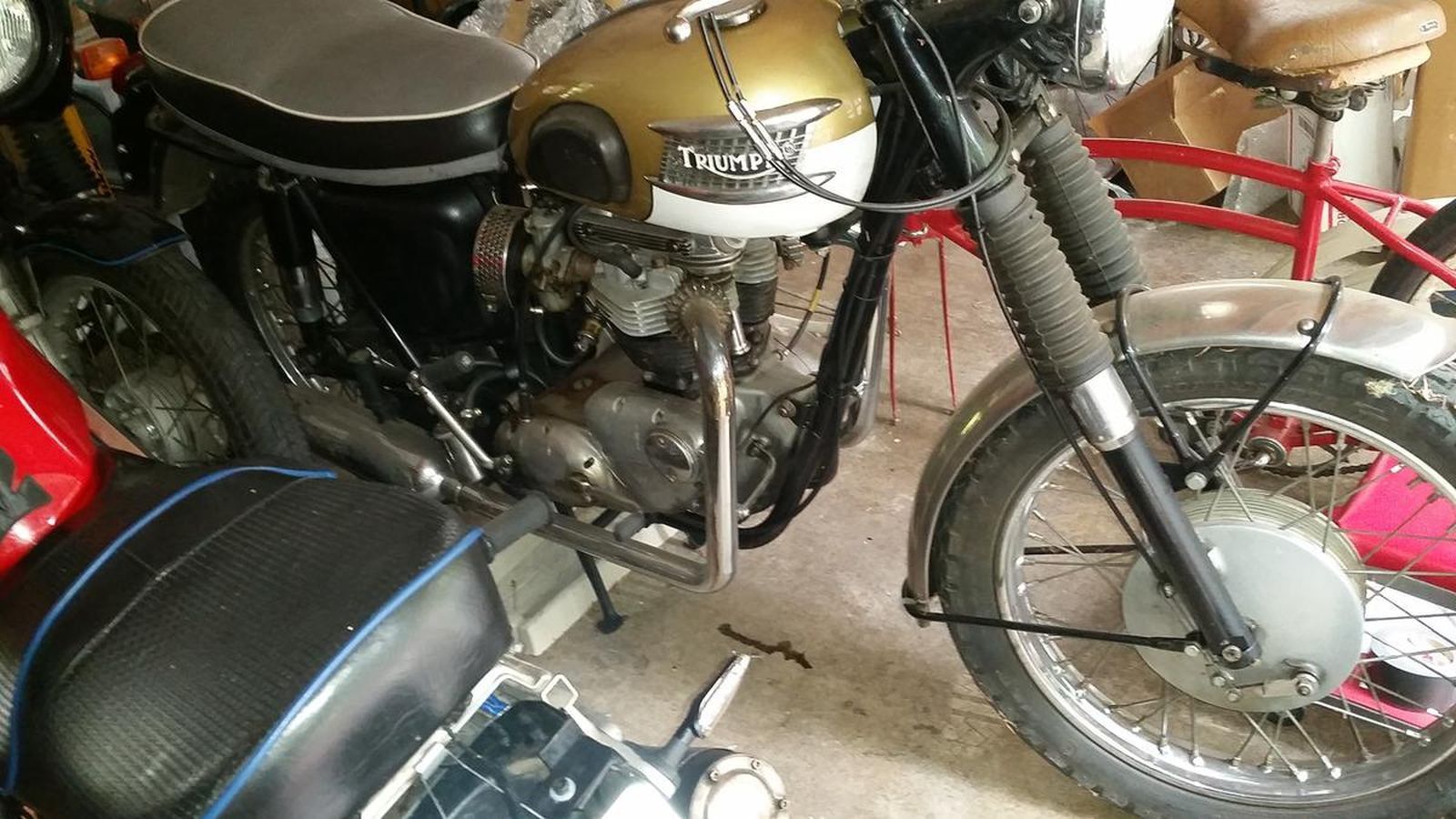 1964 Triumph T120C Bonneville - Steve Giblin resto