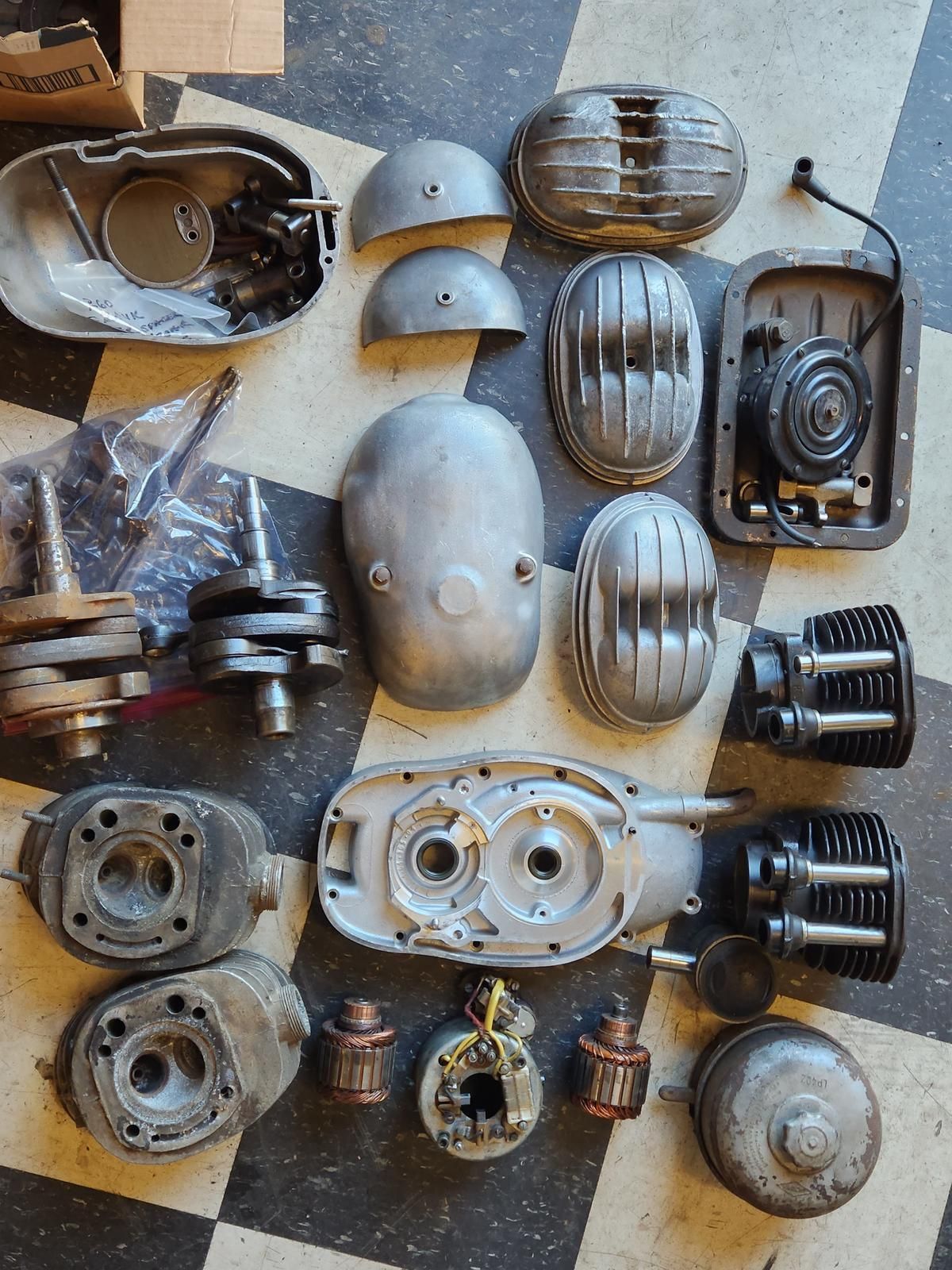 1955 BMW R50/2 1955 With Spare Engine (apart)