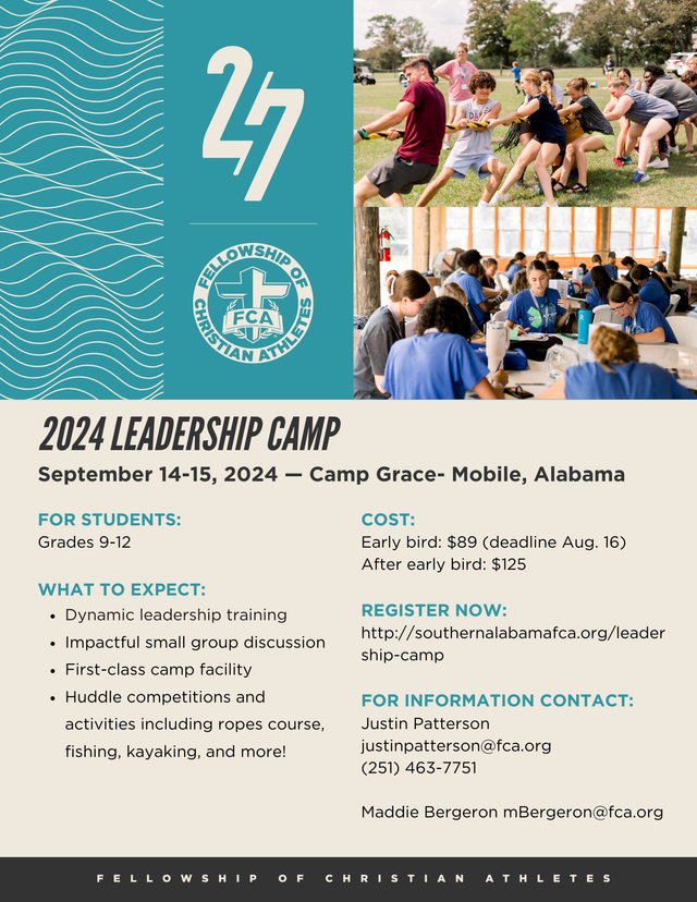 Fca Leadership Camps