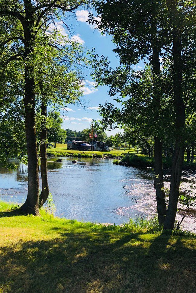 Park Photos – Ft. Covington, NY – Babbling Brook RV Park