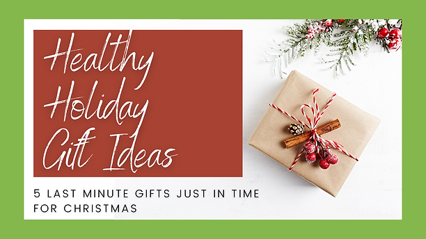 Healthy Holiday Gift Ideas for Your Favorite Foodie or Crunchy Loved One