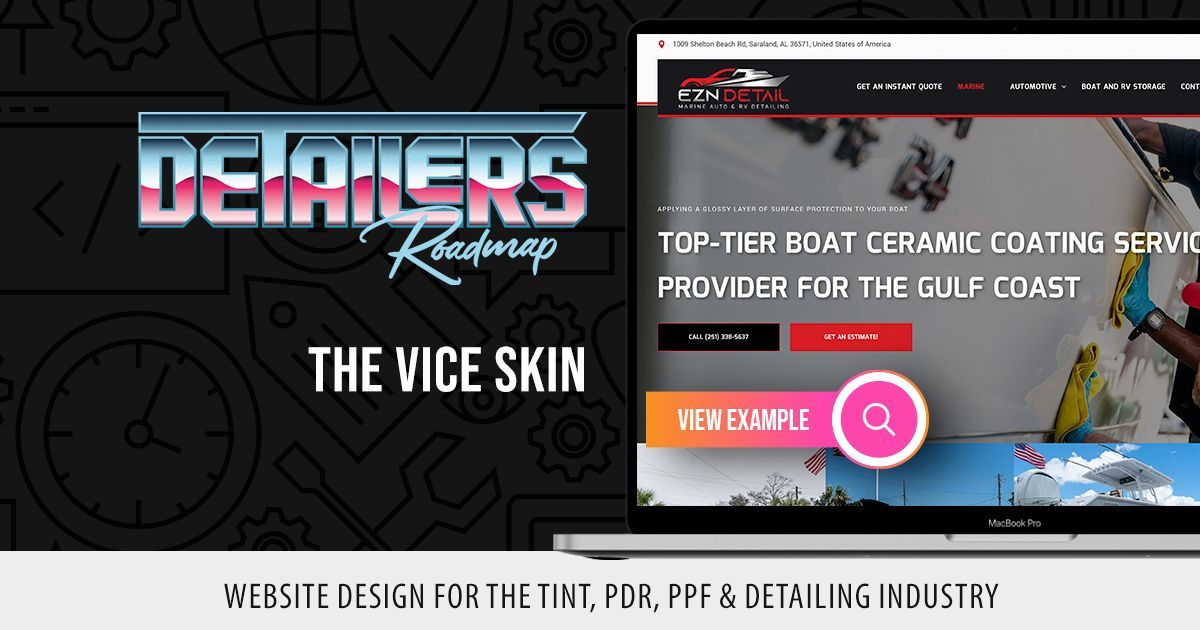 Vice | Website Design for Detailing PPF and Ceramic Shops | Detailers ...