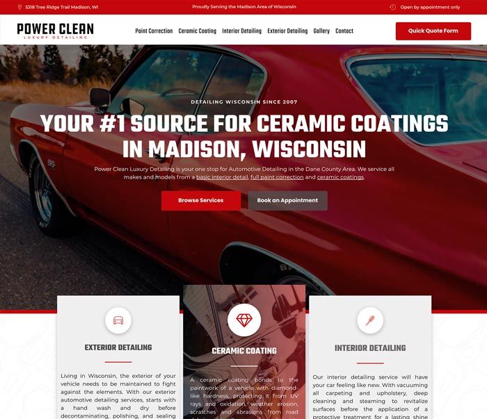 Our Detailer Website Designs | Detailers Roadmap