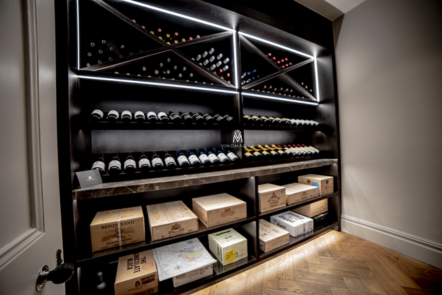 Small Modern Wine Cellar