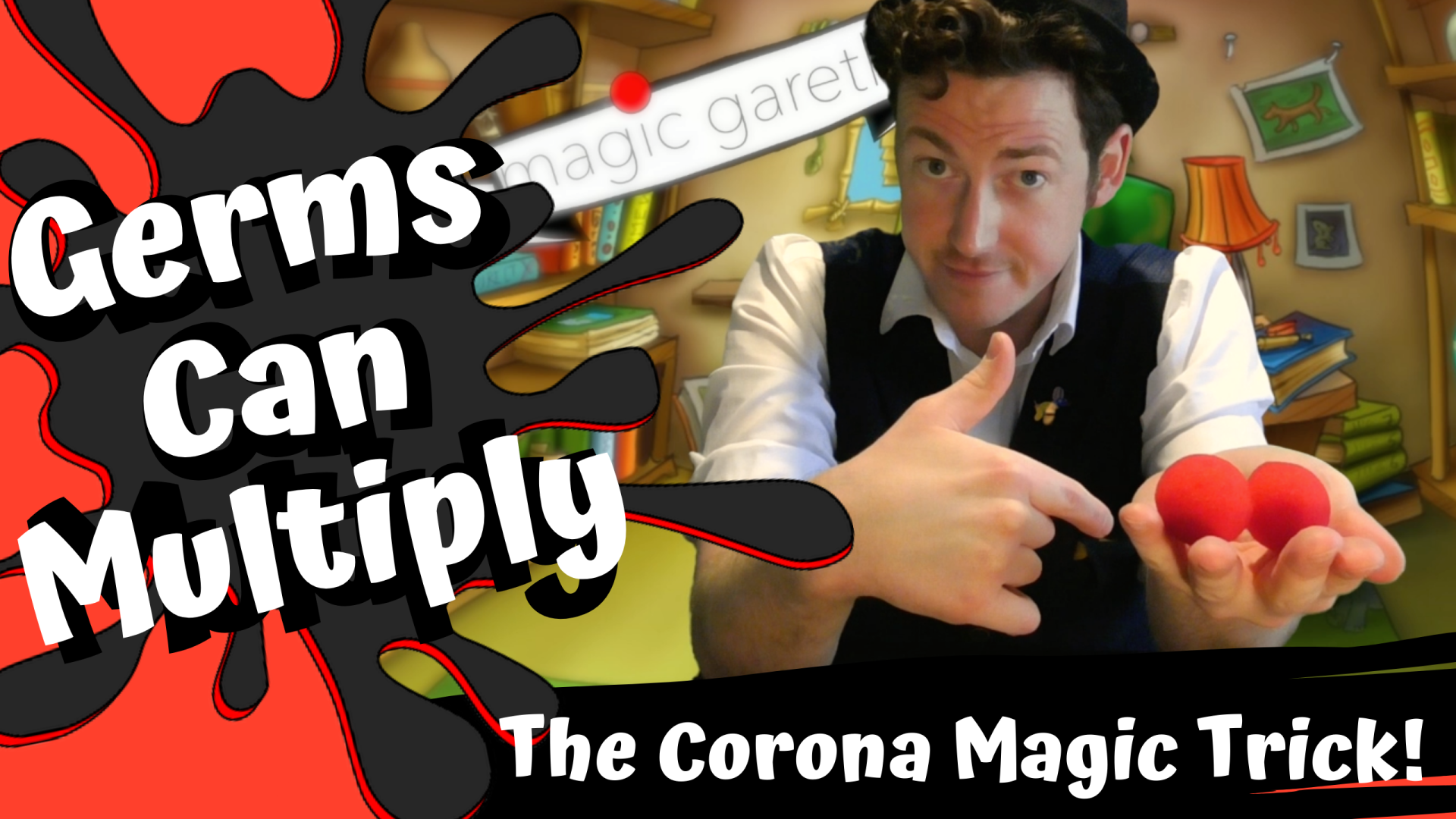 Magic Gareth television | Edinburgh Kids Magician