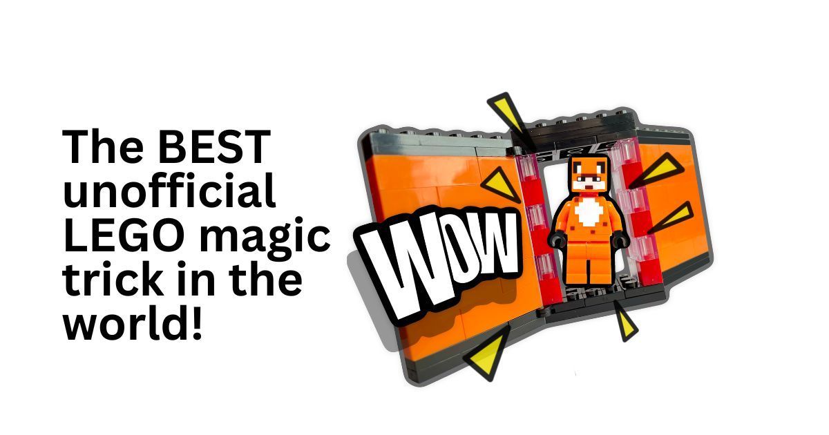 LEGO-Inspired Bricks Illusion Puzzle Box 🤯 Magic Trick!