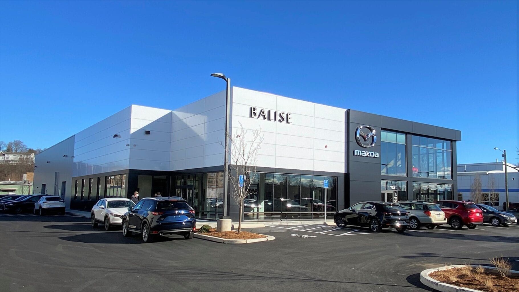Automotive Construction: Balise Mazda of Springfield, MA