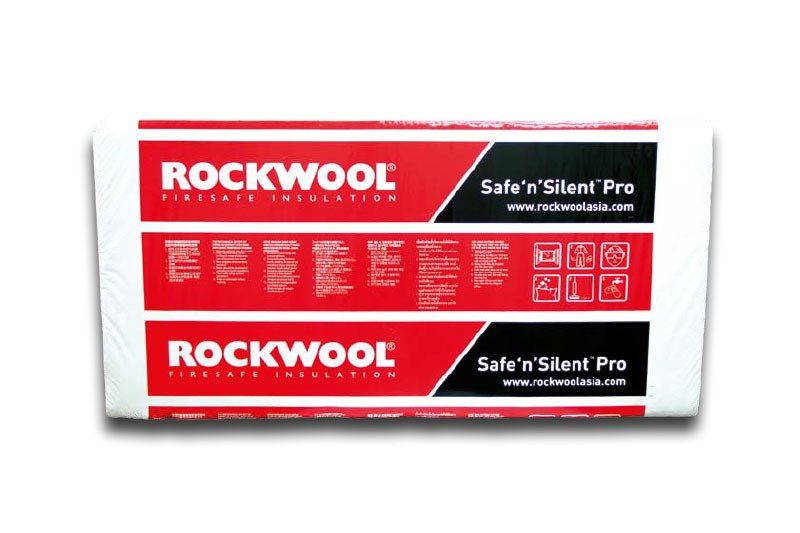 ฉนวนกันเสียง Rockwool Safe n Silent Pro | insulation