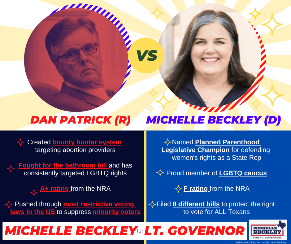 Rep Michelle Beckley for Lieutenant Governor