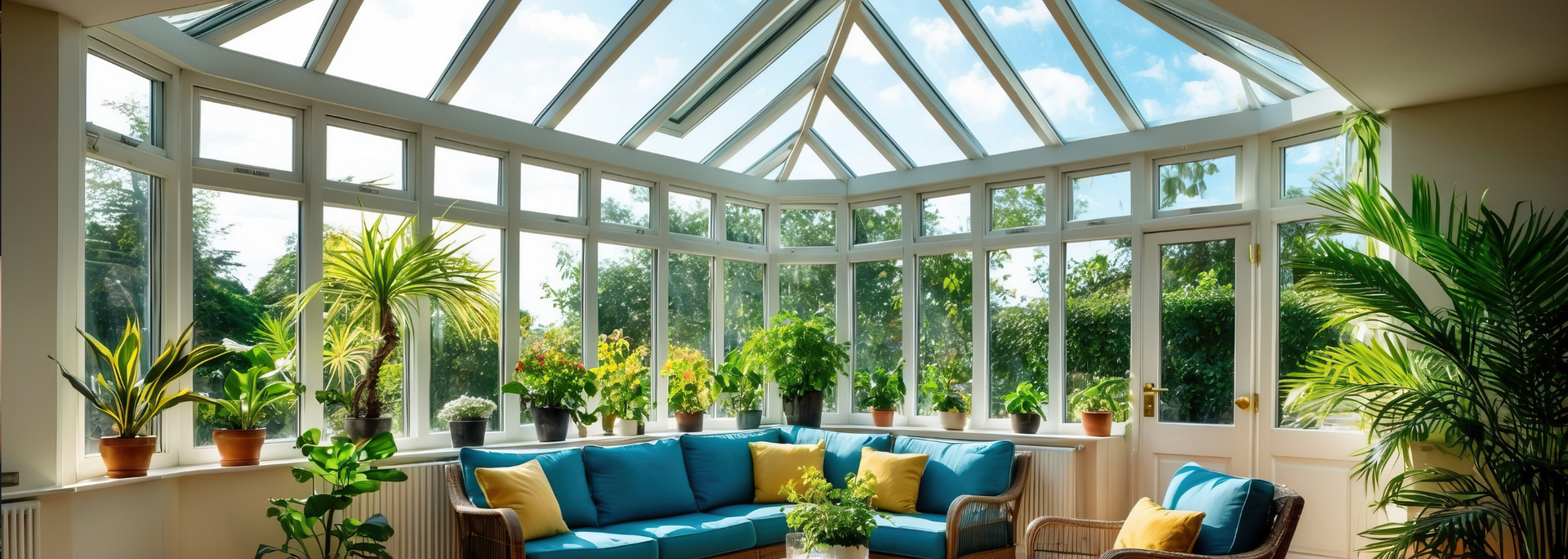 How to clean conservatory roof glass