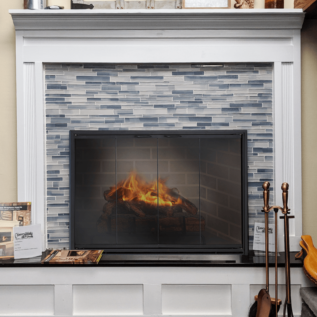 Stiletto Fireplace Doors & Screens | Design Specialties