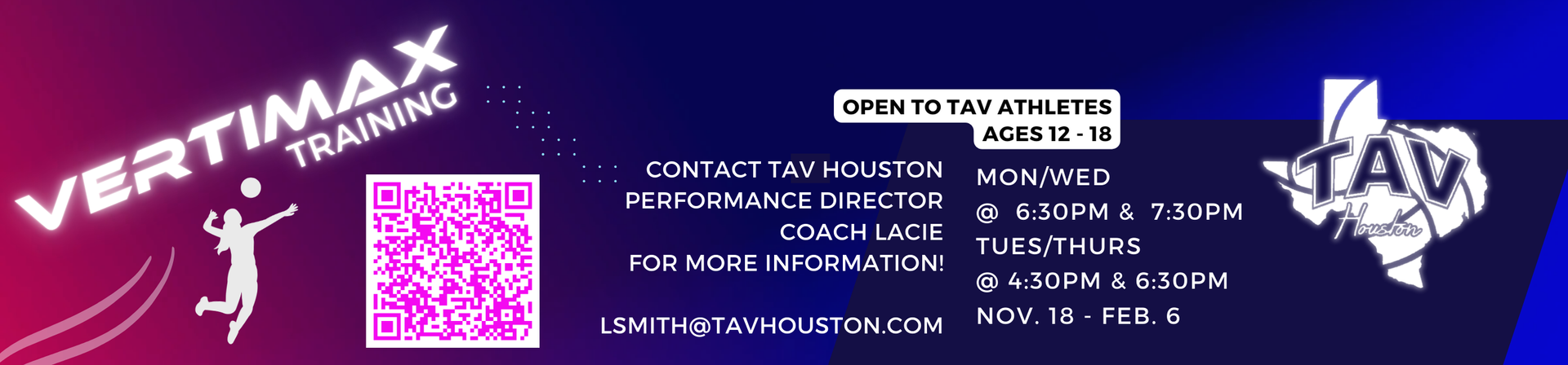 TAV Houston Volleyball Club | Camps & Clinics