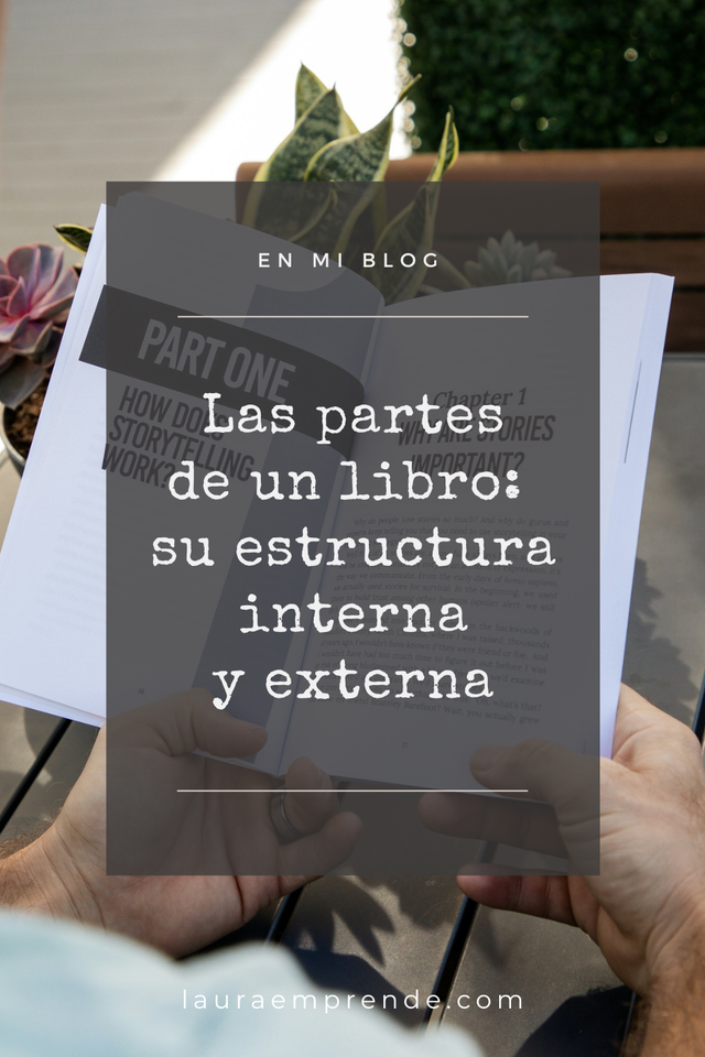 Estructura Interna De Un Libro Las Partes De Un Libro Y Su
