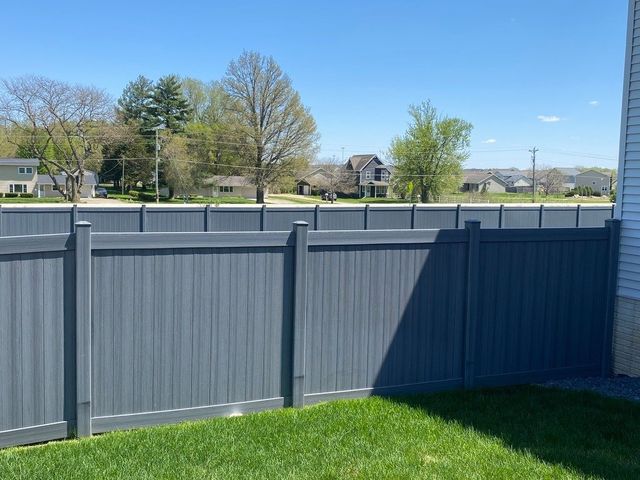 Colored Vinyl Privacy Fence Why Brown Vinyl Fencing Suits Modern Homes