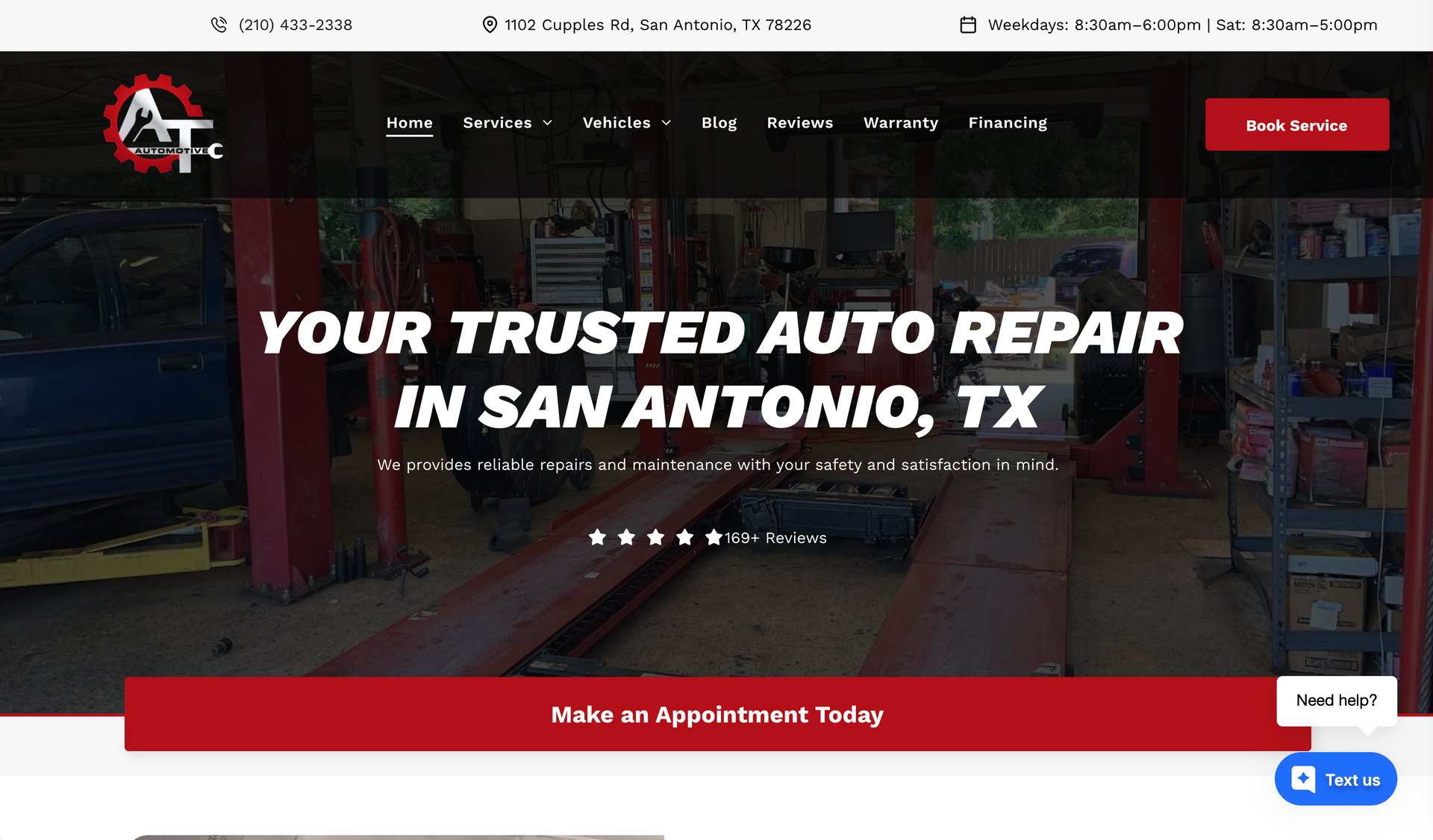 Auto Repair in San Antonio, TX | Adam's A.T Automotive