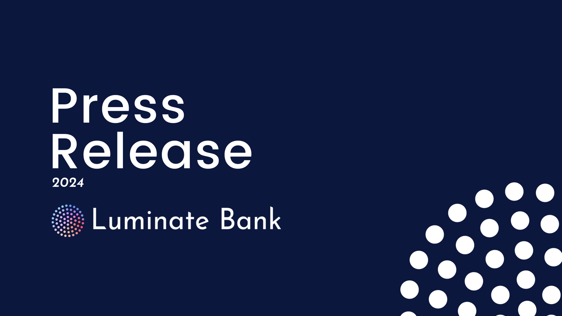 Dave Turk of Luminate Bank Honored as Top CFO