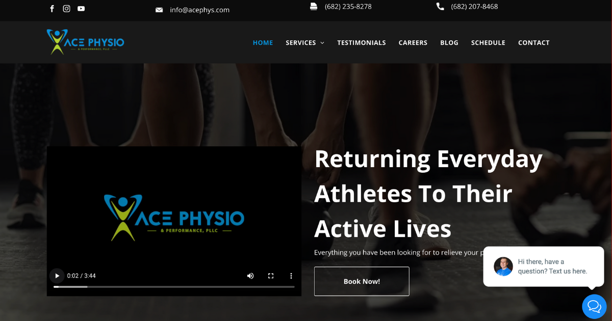 ACE Physio & Performance | Cleburne, TX | Fort Worth, TX